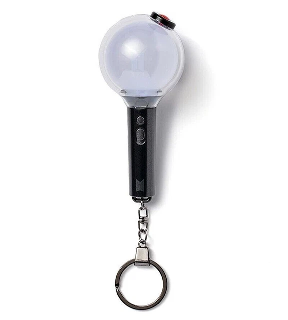 BTS OFFICIAL LIGHT STICK KEY RING SE Ver. with Tracking FANLIGHT MD ...