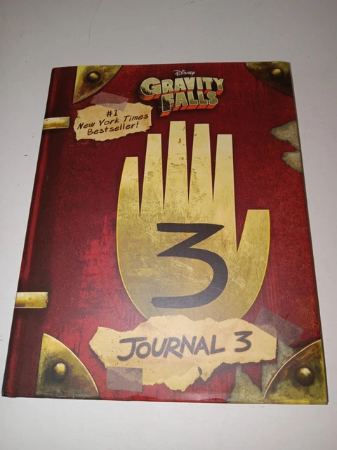 DISNEY GRAVITY FALLS Journal 3 Alex Hirsch Rob Renzetti 2016 Hardback ...