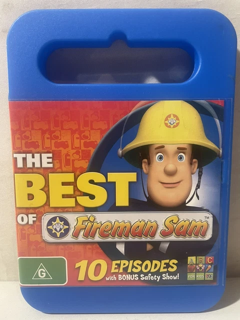 THE BEST OF Fireman Sam 10 Episodes Bonus Safety Show DVD 2014 PAL ...