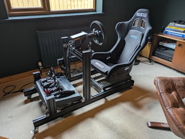 SIMLAB GT1 EVO Sim Racing Cockpit + Locking Wheels - Rig ONLY £83.92 ...