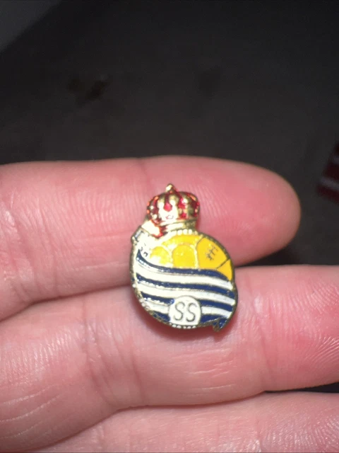 1960S SAN SEBASTIAN Football Club Pin Badge Vintage Spain Memorabilia ...