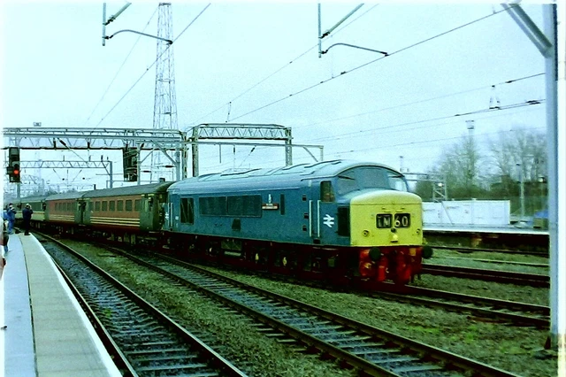 35MM RAILWAY COLOUR Negative Class 45 112 at Crewe £1.75 - PicClick UK