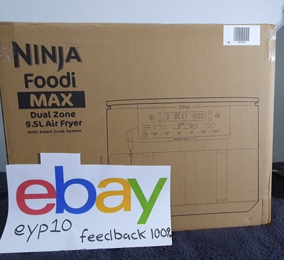 FOODI MAX DUAL Zone Air Fryer 9.5l AF451UK🔥 like AF400 & AF300 £500.00 - PicClick UK