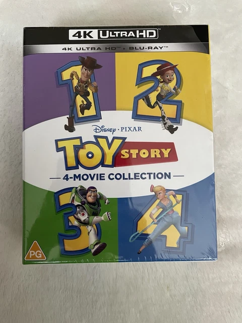 DISNEY TOY STORY 4 Movie Collection 1 2 3 4 (4K Ultra HD Blu Ray) £31.88 - PicClick UK