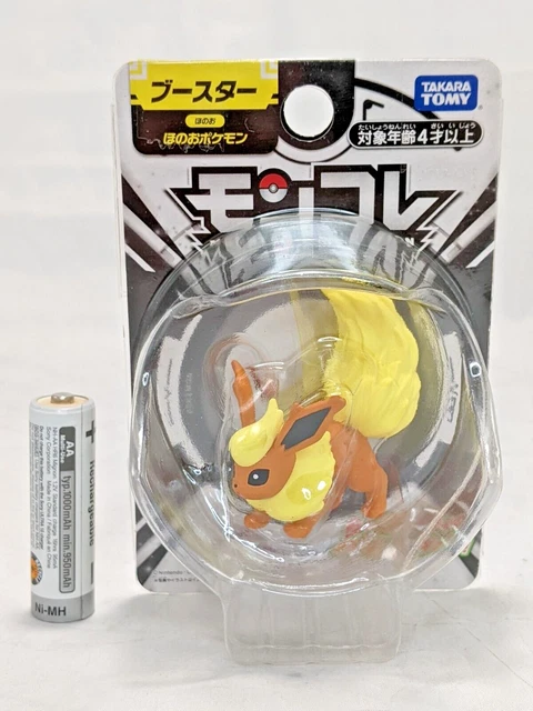 FIGURINE POKÉMON MONCLE Flareon Évoli Evolution Édition Limitée Takara ...