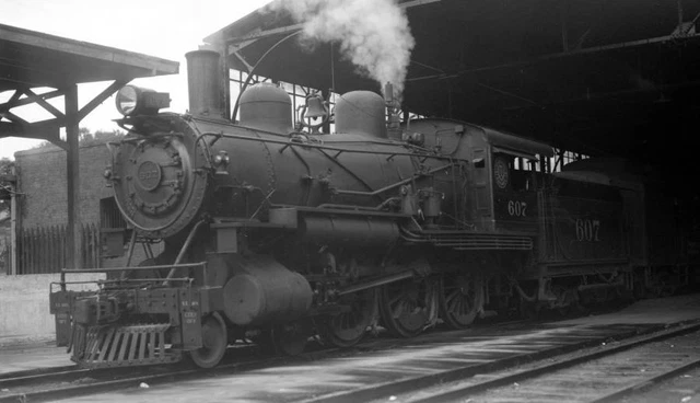 SAL SEABOARD AIR Line Railroad Locomotive Engine No 837 Old Train Photo ...