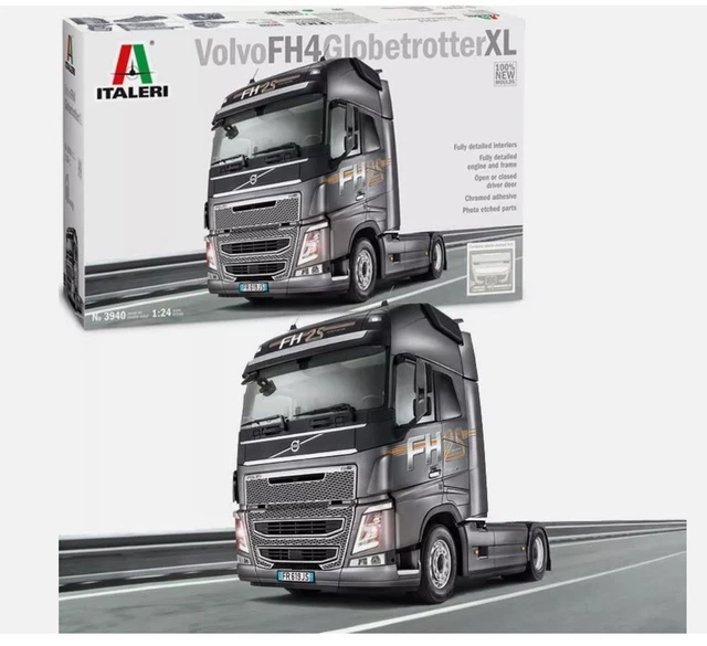 ITALERI 3940 VOLVO FH4 Globetrotter XL 1/24 Scale Model Truck Kit £67. ...