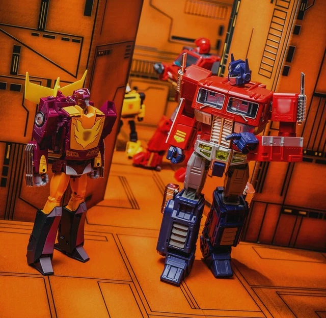 TRANSFORMERS MASTERPIECE AUTOBOT The Ark Teletraan-1 carton diorama 2 ...