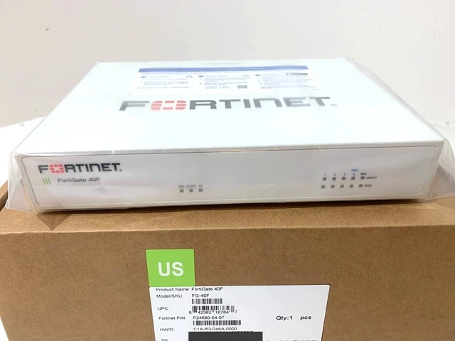 FORTINET FORTIGATE FG-40F Network Security/Firewall Appliance FG40F EUR ...