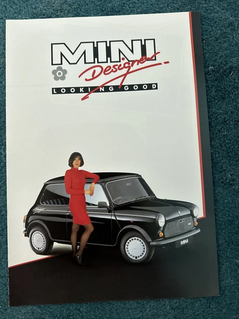 AUSTIN MINI DESIGNER Limited Edition 1988 UK Market Sales Brochure Mary ...