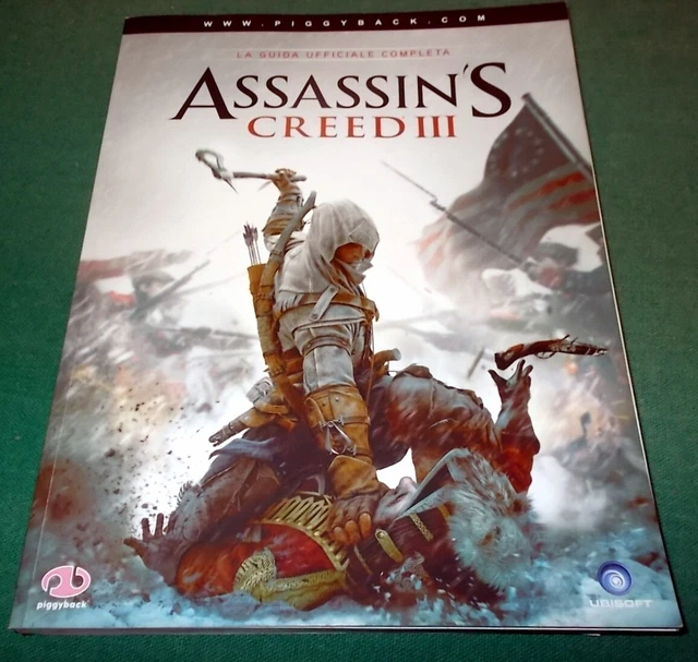 ASSASSIN'S CREED III Guida Strategica Italiano con MAPPA 338 pagine ed ...