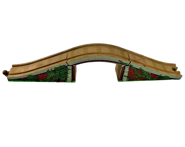 ARCHED STONE BRIDGE Thomas & Friends Wooden Railway Traction Rail Train ...