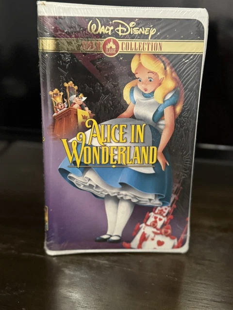 DISNEYS ALICE IN Wonderland (VHS, 2000) Rare! Gold Collection Edition ...
