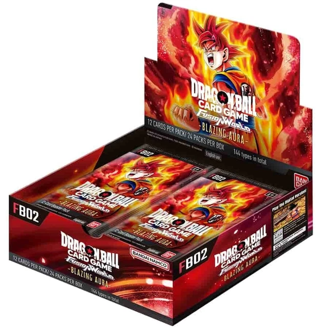 DRAGON BALL SUPER Card Game Fusion World FB02 BLAZING AURA Booster Pack NEU OVP EUR 4,71 ...