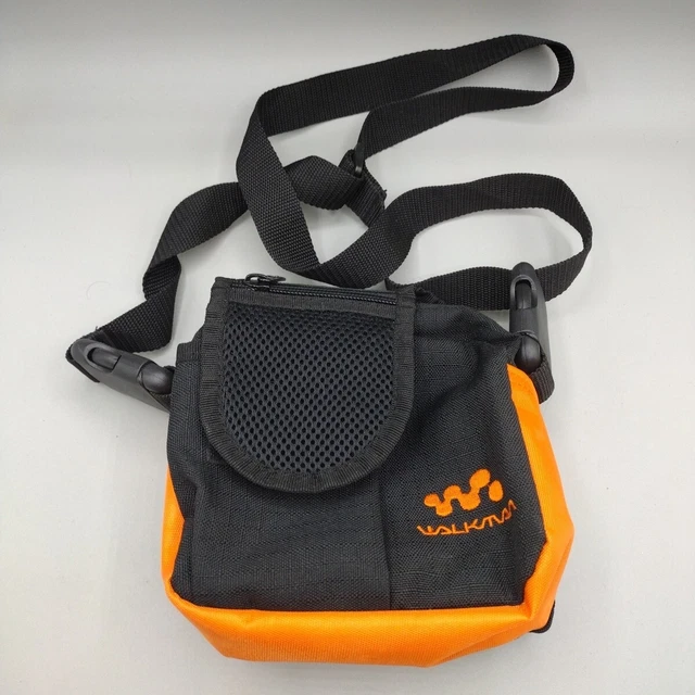 VINTAGE SONY WALKMAN CD Cassette Player Carrying Case Bag (BAG ONLY ...