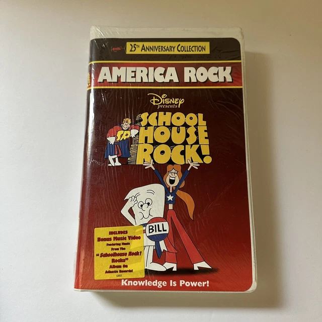 SCHOOLHOUSE ROCK - America Rock (VHS, 1998, Clam Shell) £12.59 ...