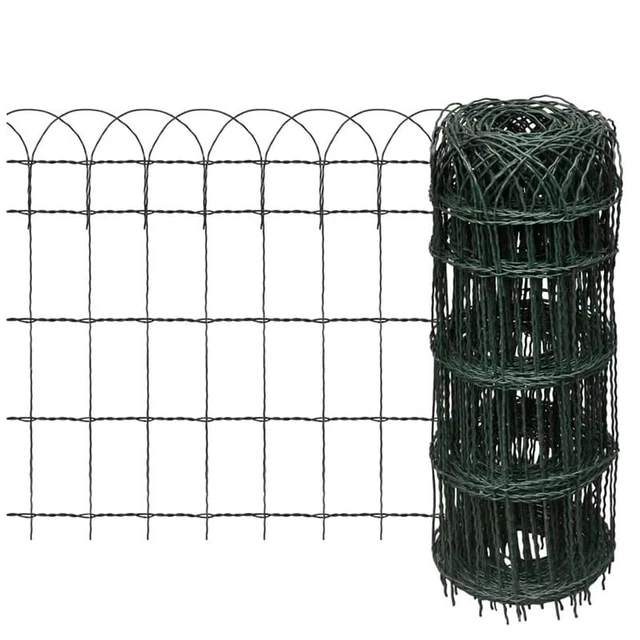 RETE BORDURA RECINSIONE metallica ornamentale 65 cm x 10 mt Protezione ...