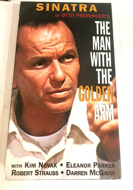 THE MAN WITH The Golden Arm VHS tape Sinatra NEW! Ships Same Day With ...