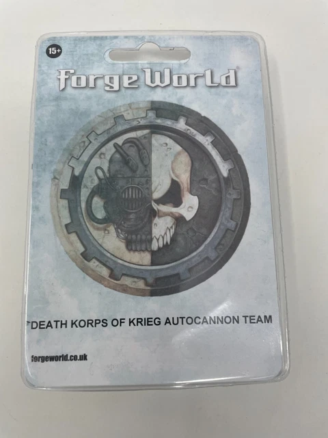FORGEWORLD DEATH KORPS Of Krieg Squadra Autocannon EUR 29,08 - PicClick IT