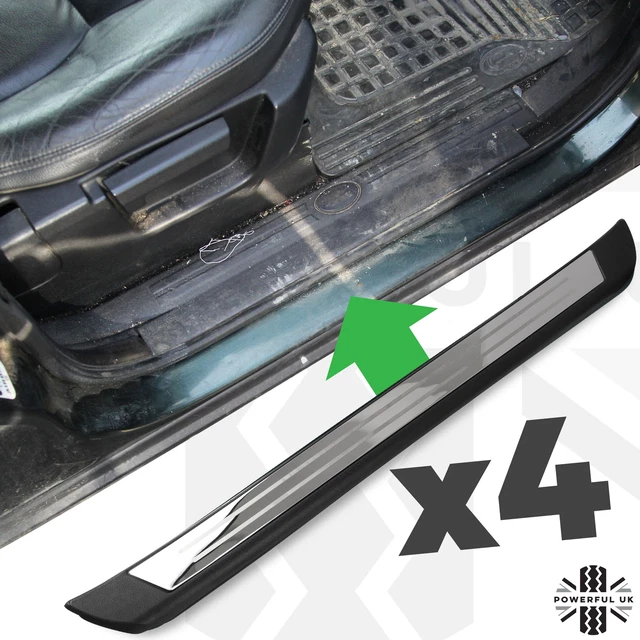 INTERIOR DOOR SILL Step cover tread cover Plates for Land Rover ...