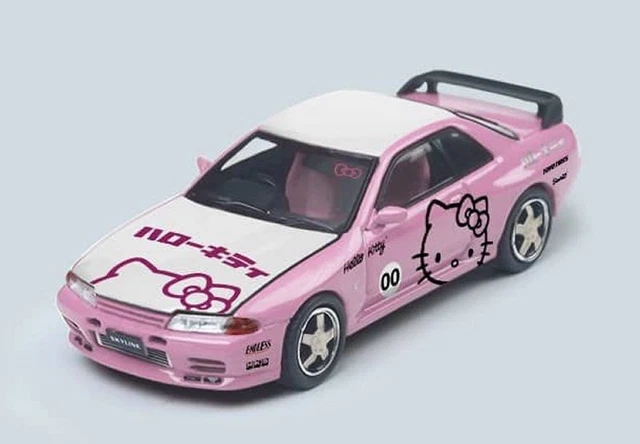 NISSAN SKYLINE GT-R (R32) - Hello Kitty - Rose - Cool Art 1:64 EUR 37 ...