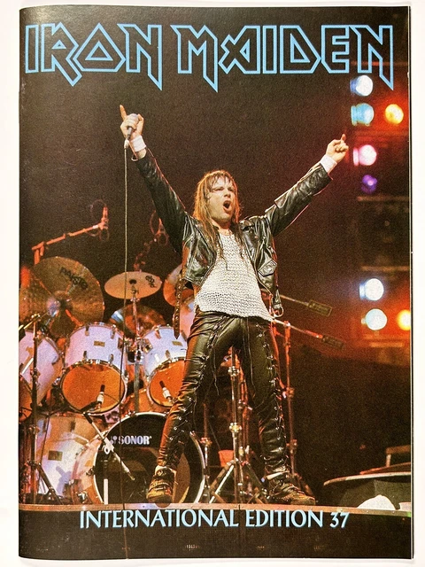 IRON MAIDEN BRUCE Dickinson Fan Club Magazine Official International Ed ...