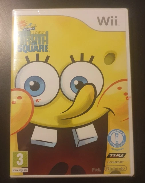 SPONGEBOB: TRUTH OR Square (Wii) New and Sealed £11.99 - PicClick UK