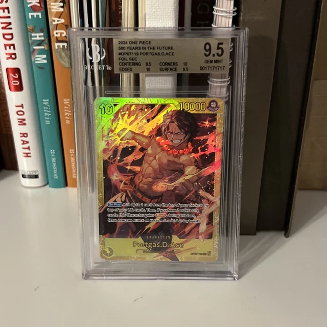 ONE PIECE PORTGAS D. Ace OP07-119 SEC 500 ans dans le futur BGS 9,5 EUR 26,84 - PicClick FR