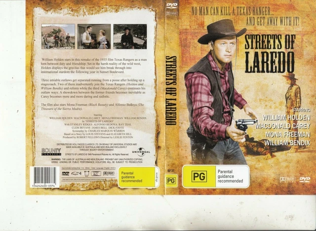 STREETS OF LAREDO-1949-[WILLIAM Holden]-Paramount Pictures-Movie PP ...