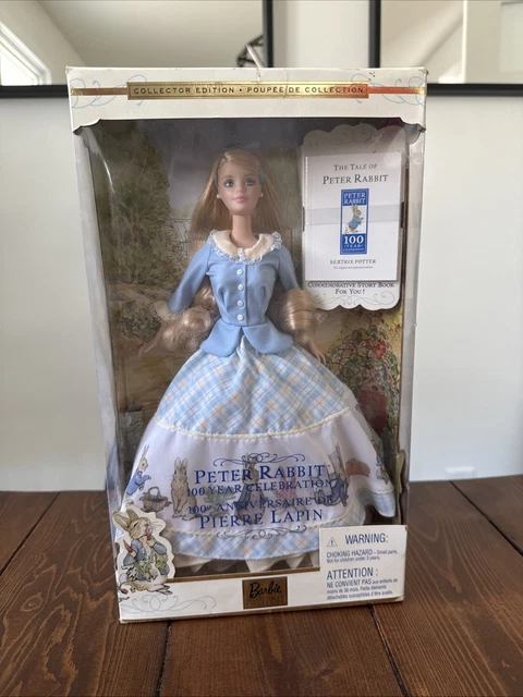 BARBIE PETER RABBIT 100 Year Celebration Doll - Unopened - 2001 #53872 $100.00 - PicClick CA
