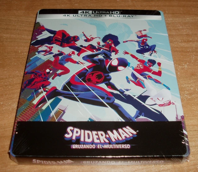 SPIDER-MAN CROSSING EL Multiverse (Across The Spider-Verse) 4K + Blu ...