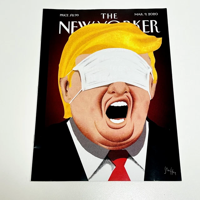 THE NEW YORKER Magazine March 9, 2020 Cover: Under Control ~ Satire ...
