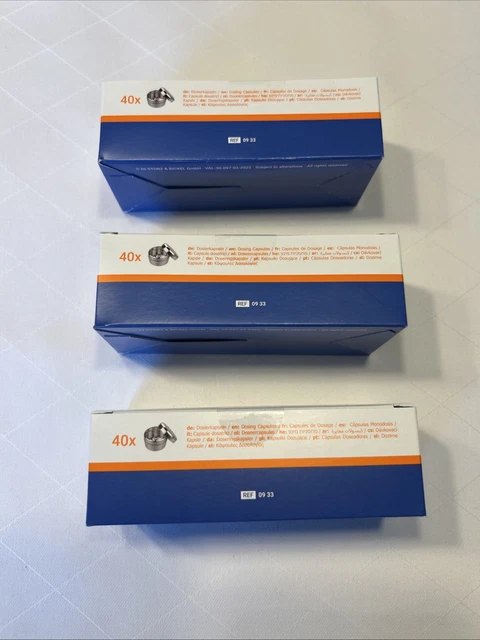 ORIG. STORZ UND Bickel 3x 40 St. Dosierkapseln EUR 34,99 - PicClick DE