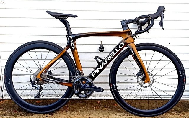 2020 PINARELLO DOGMA F10 Disc Size 51.5 / 53cm / GOLD/BLACK BEAUTIFUL ...