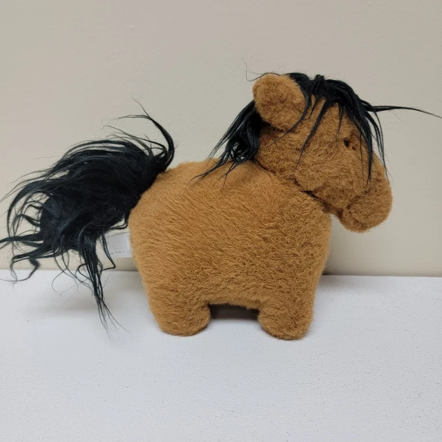JELLYCAT CLIPPY CLOP Bay Pony Small Soft Toy Brown Black Horse Plush ...