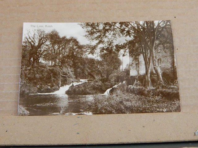 POSTCARD THE LINN Keith Moray Scotland RPPC unposted XC4 $11.40 ...