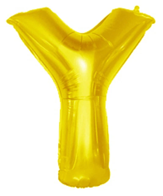 LETTRE BALLON FEUILLE Y Ballon à Gonfler Anniversaire D'Enfant ...