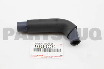 1226375070 GENUINE TOYOTA HOSE, VENTILATION, NO.3 12263-75070 EUR 6,71 ...