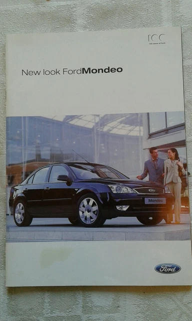 FORD MONDEO SALES Brochure May 2004 . £5.75 - PicClick UK