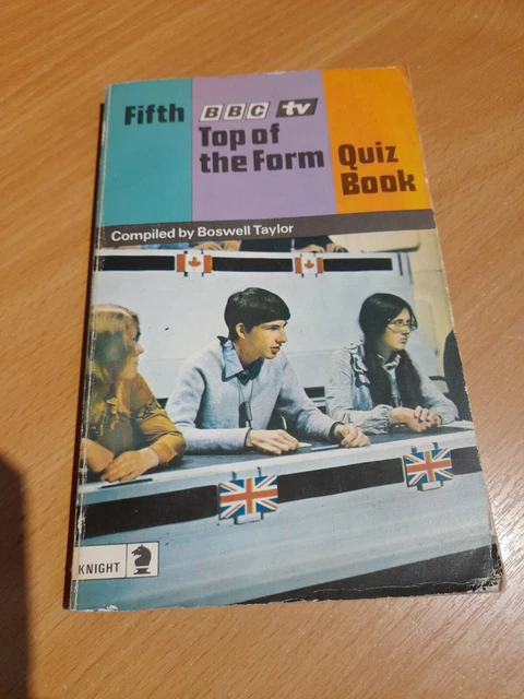 5ÈME LIVRE DE quiz haut de gamme BBC TV 1973 GC EUR 1,16 - PicClick FR