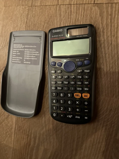 CASIO FX 82DE Plus Taschenrechner Rechner Schule Calculator EUR 12,50 ...