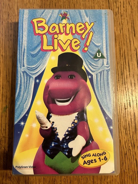 BARNEY LIVE VHS - Barney Live In New York Show 1994 £5.45 - PicClick UK