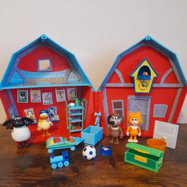 CBEEBIES TIMMY TIME Nursery School Barn House Play Set Aardman £42.30 ...