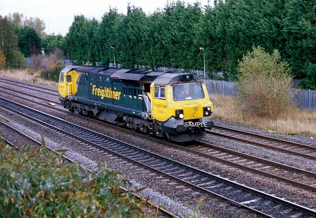 FREIGHTLINER LOCO; 70.020 at BURTON 2014 PHOTO 12x8 (Also available 8x6 ...