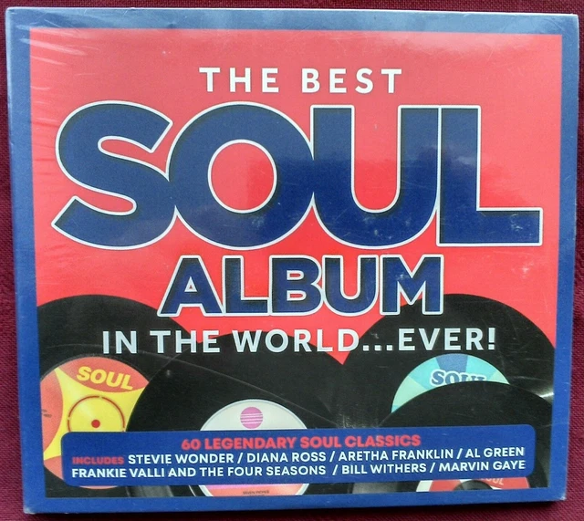 VARIOUS ARTISTS The Best Soul Album In The World Ever 3 X CDs various-artists-the-best-soul-album-in-the-world-ever-3-x-cds
