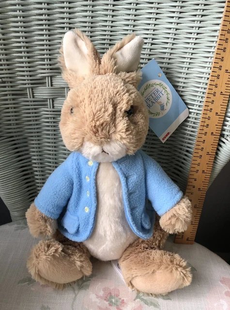 BNWT GUND LARGE Plush Peter Rabbit Soft Toy # 6053527 Beatrix Potter ...