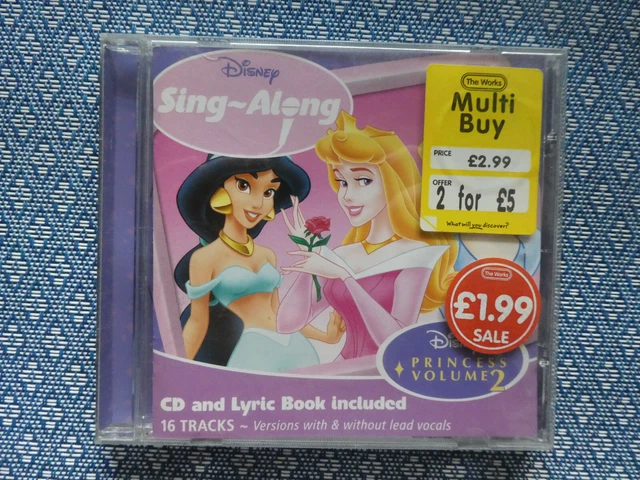DISNEY SING ALONG Princess volume 2 CD 16 tracks £2.27 - PicClick UK