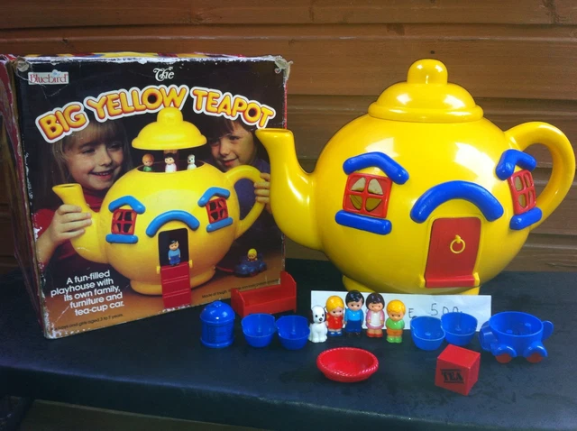 BLUEBIRD THE BIG Yellow Teapot House Toy Boxed £124.95 - PicClick UK