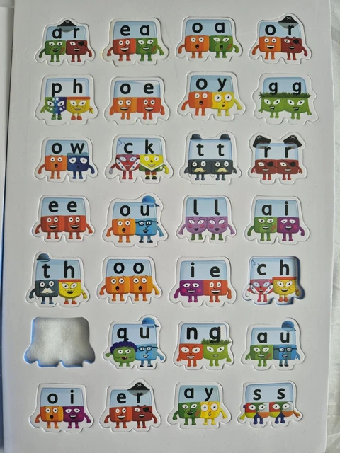 ALPHABLOCKS LETTERS FOAM tiles phonics gift preschool Autism Special ...