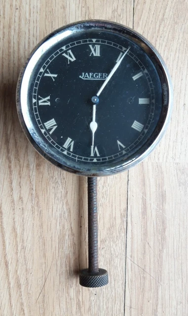 CLASSIC CAR JAEGER Car Clock Vintage Car Clock Jaeger Clock £19.00 ...